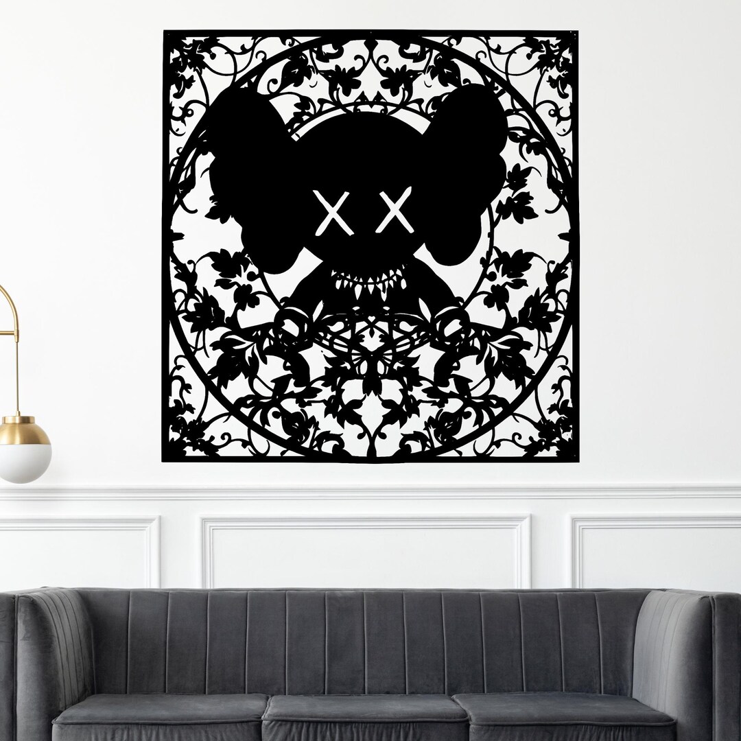 Kaws-inspired Vector Character Design for Laser and Plasma Cutting ...