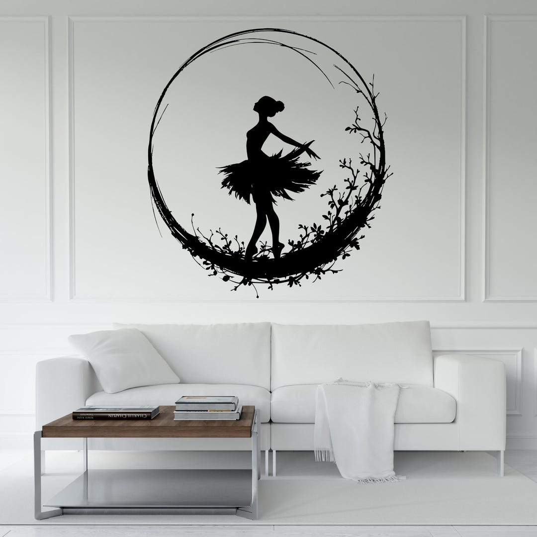 Ballerina Metal Wall Art Vector File for Laser and Plasma Cutting dxf ...