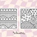 Comfy Patterns Coloring Pages-volume 2 - Etsy