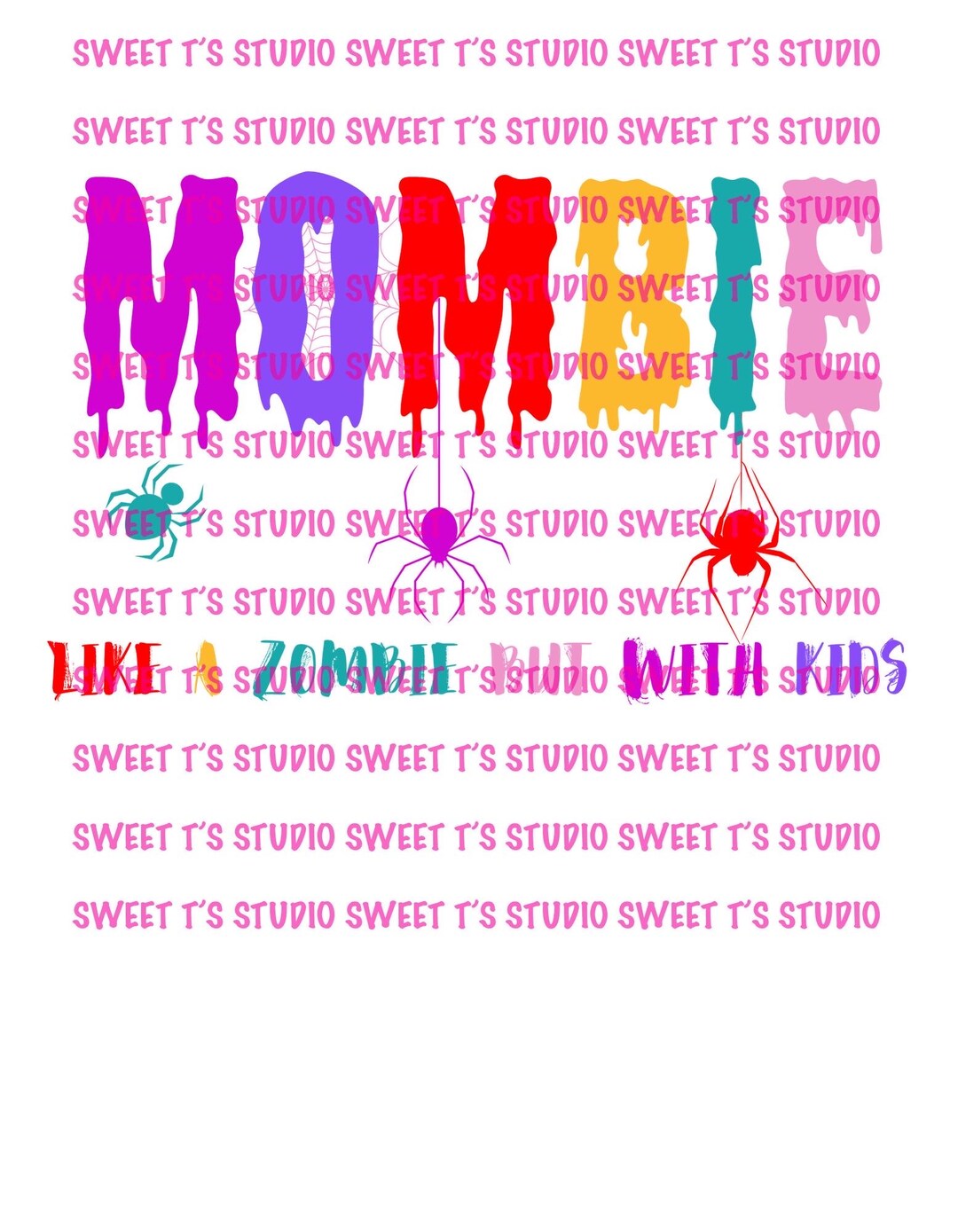 MOMBIE PNG for Sublimation, DTF, Halloween, Cup Wrapping, T-shirts ...