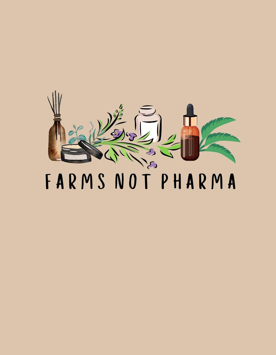 Organic AF (2 Black) Farms Not Pharma (2) & Farmerish (1 Black) ~ PNG ...