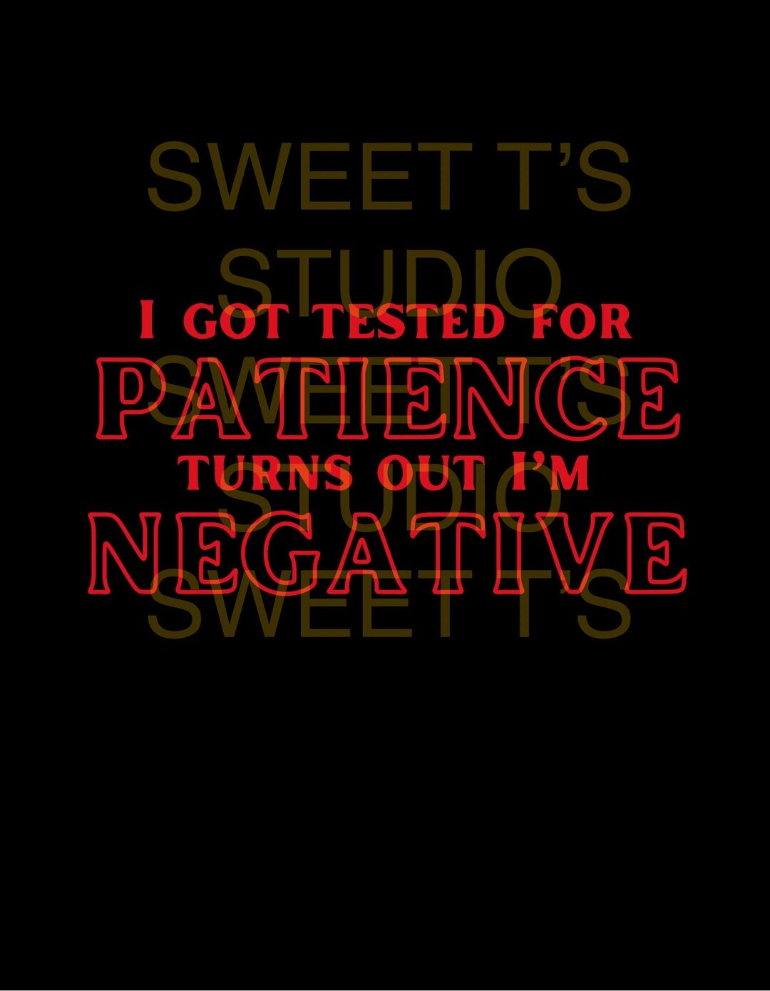 I Got Tested for Patience Turns Out I’m Negative ~ 5 High-quality Pngs ...
