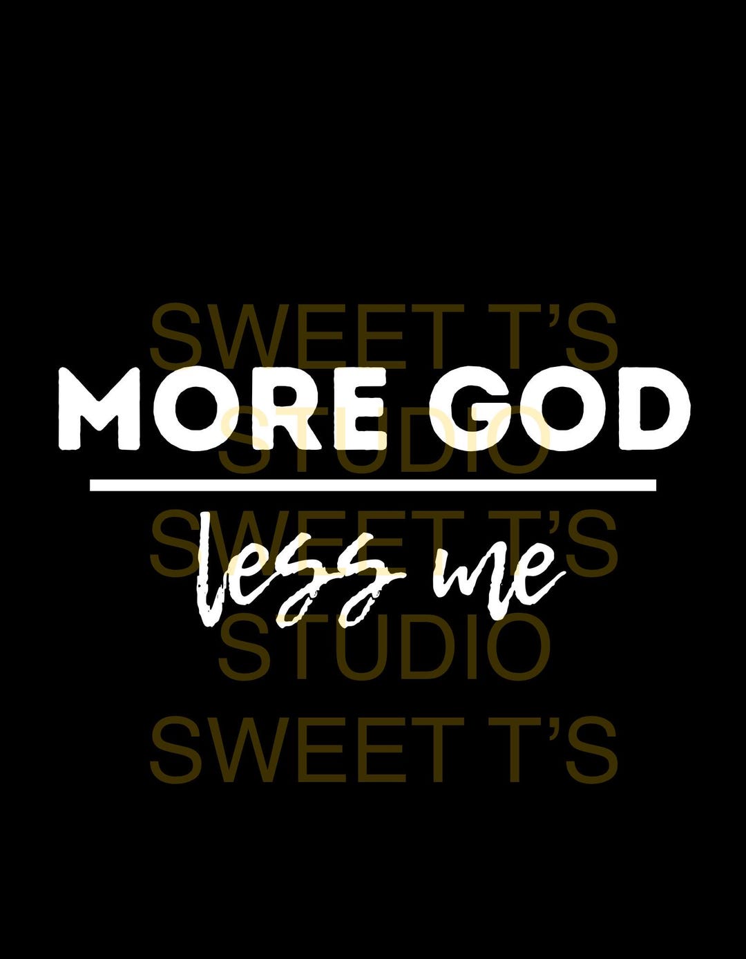 Faith PNG Bundle: Christian Gifts, More God Less Me (digital Download ...