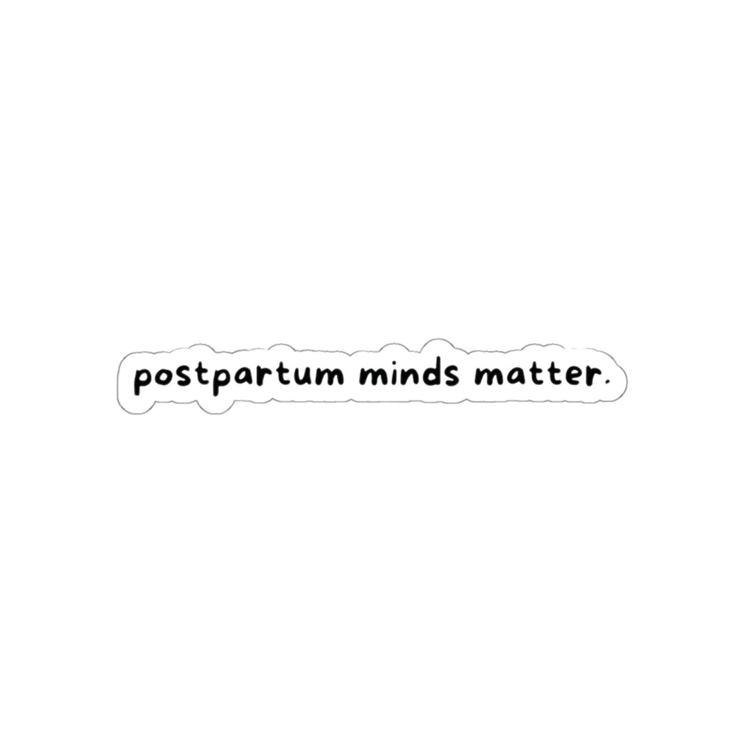 Postpartum Sticker | Maternal Mental Health | Advocacy Sticker | Mum ...