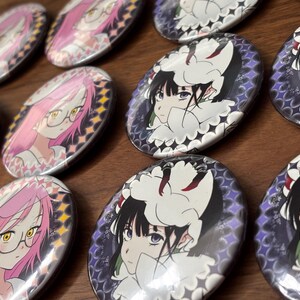 Alien Stage Mizisua Art Print Button Sticker | ALNST Merch | Mizi | Sua ...
