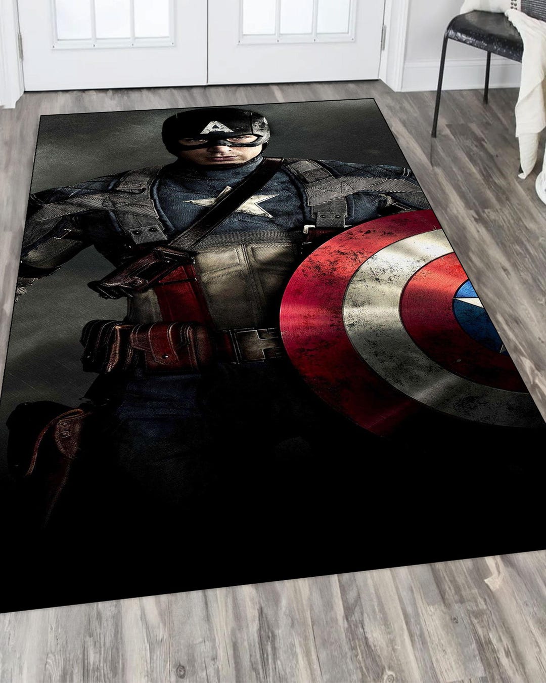 Captain America, Avengers Rug, Captain America Rug, Boys Room Rug ...