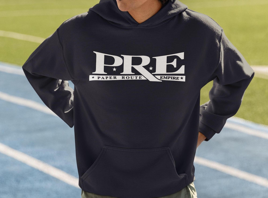 Young Dolph PRE Paper Route Empire Hip Hop Classic Sweat With PRE Logo ...