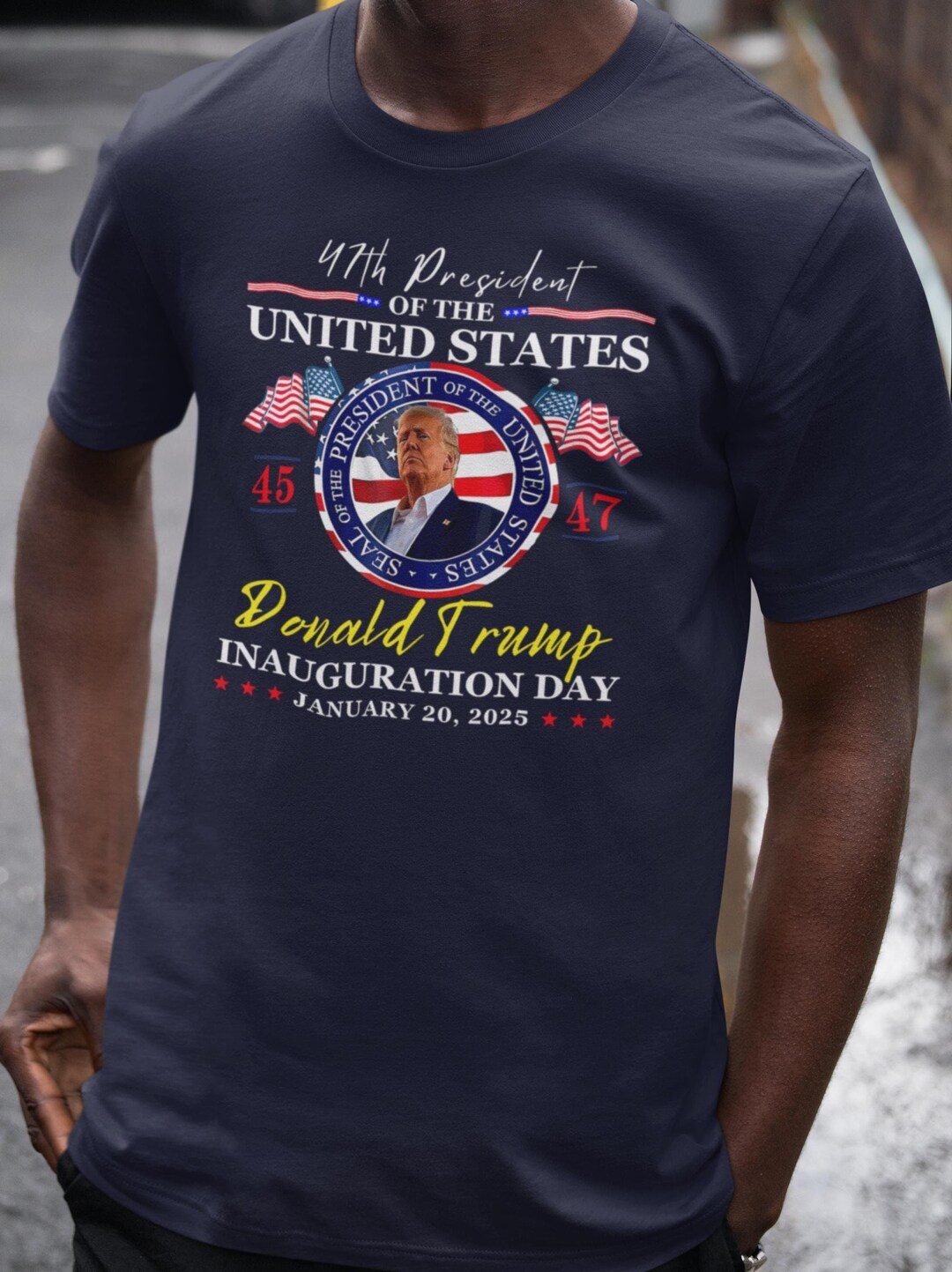 President Donald Trump Inauguration Day 2025,presidential Event Tee ...