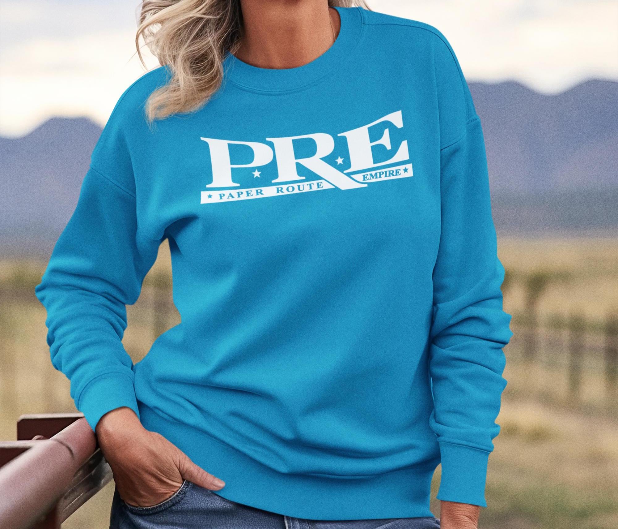 Young Dolph PRE Paper Route Empire Hip Hop Classic Sweat With PRE Logo ...