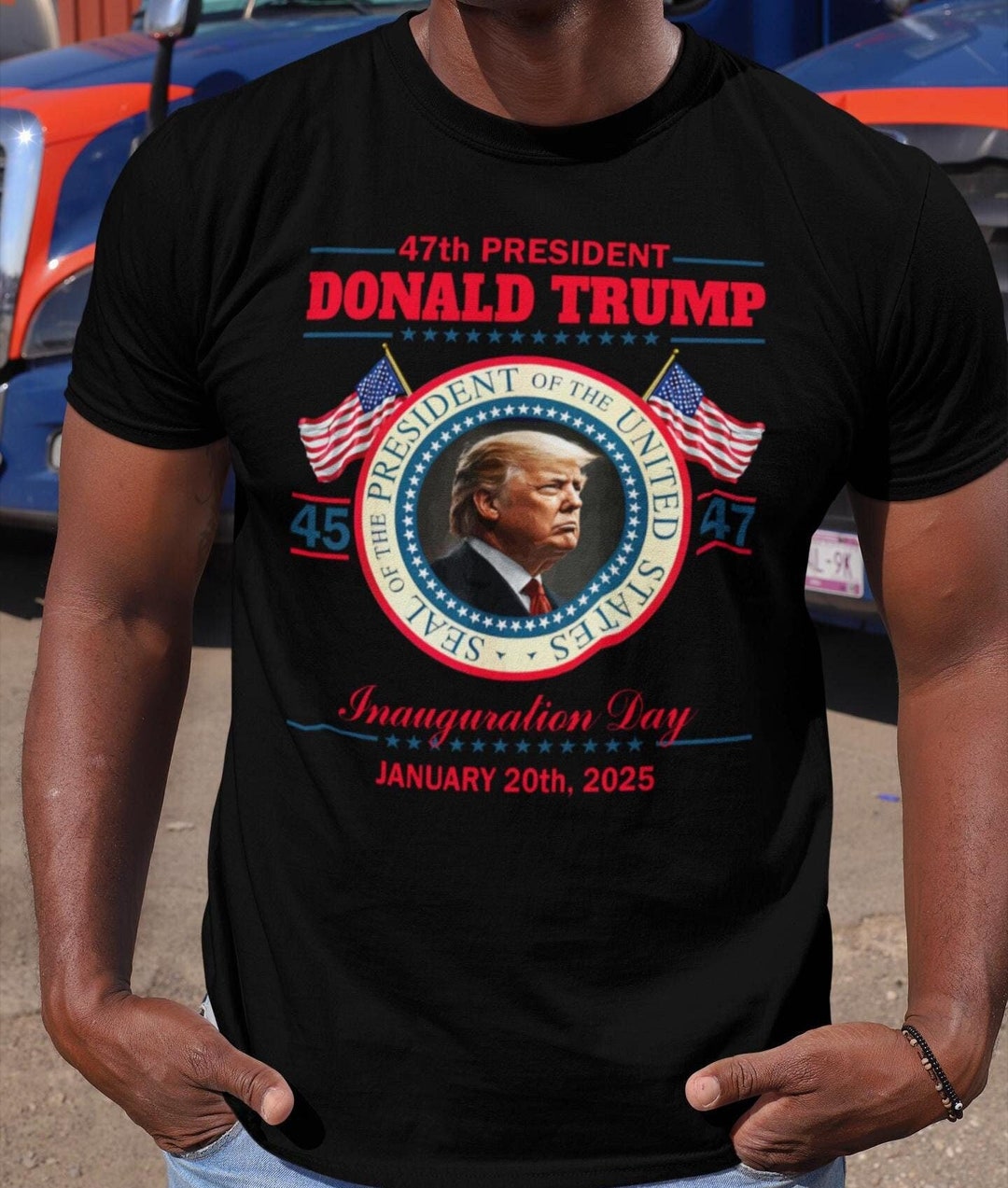 President Donald Trump Inauguration Day 2025,presidential Event Tee ...