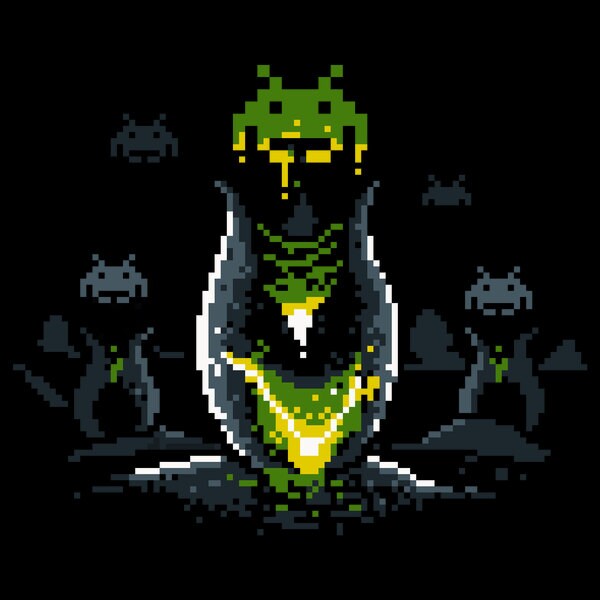 Alien Invaders Space Invaders Tshirt Aliens Pixel Art | Etsy