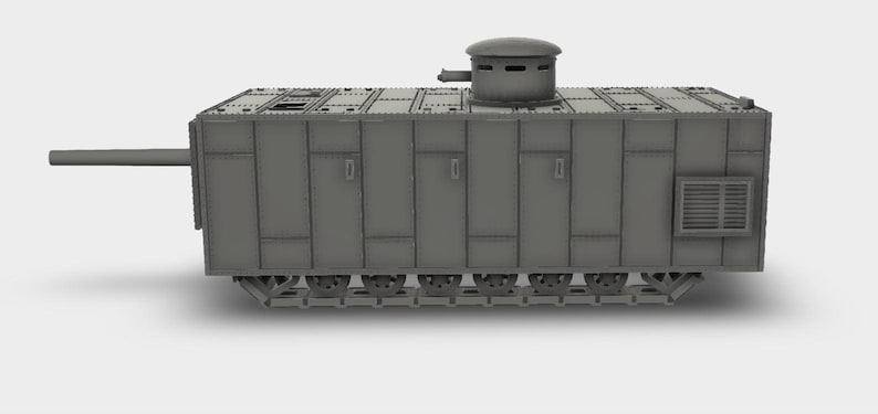 Mendeleev Tank Prototype USSR WW1 Kit 3D Print 1-87 to 1-35 - Etsy
