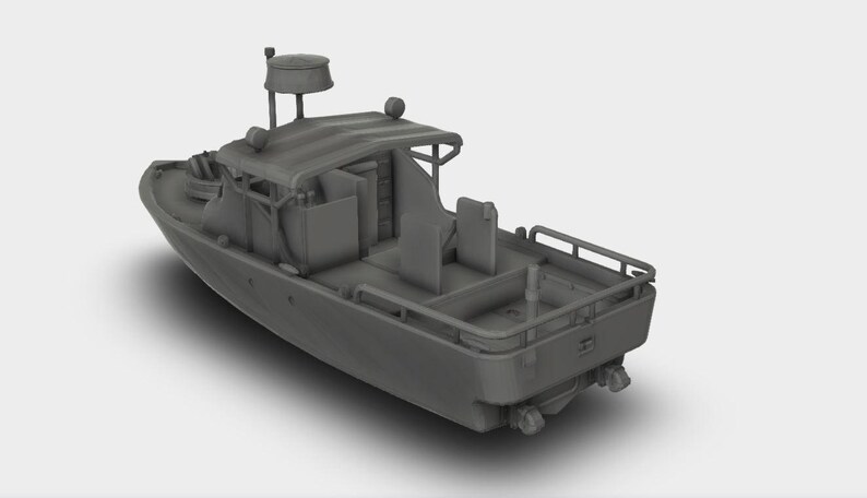 31 Ft Patrol Boat Riverine (PBR) Mark II USA Vietnam Kit 3D Printing ...