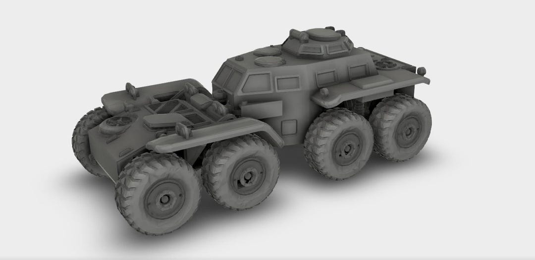 Lockheed XM808 Twister Spähpanzer Bausatz 3D Druck Maßstab 1:87 Bis 1 ...