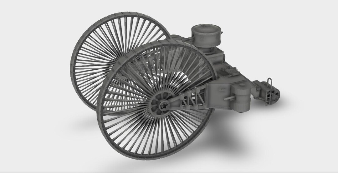Tsar Tank Zar Tank (Lebedenko Panzer) USSR WW1 Bausatz 3D Druck ...