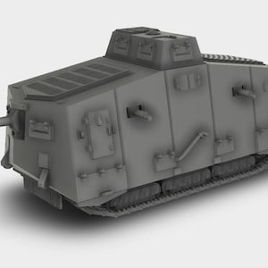Ww1 Tank 32mm - Etsy