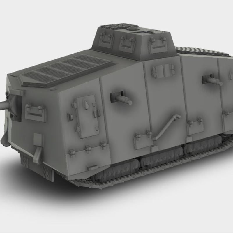 Ww1 Tank 32mm - Etsy