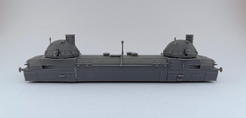 Zaamurets Armored Train Armored Train USSR WW1 Kit 3D Printing ...
