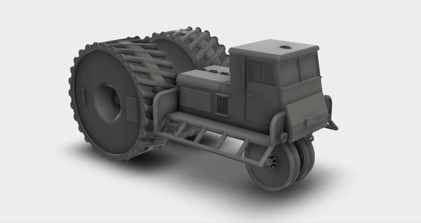 Sd.kfz.325 (adler Prototype) Tank Tractor WW2 3D Printed Kit, Scale 1: ...