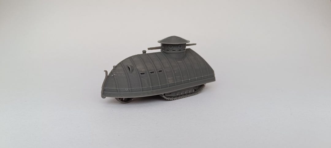 CLB Best 75 Tracklayer Tank USA WW1 Kit 3D Printing Wargaming Tabletop ...
