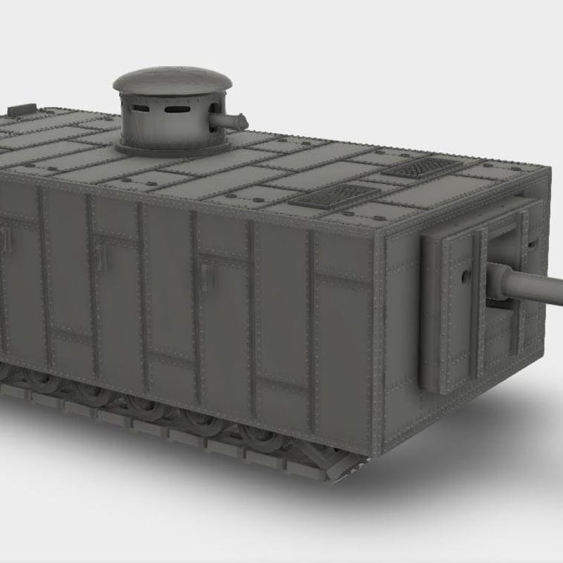 Ww1 Tank 32mm - Etsy