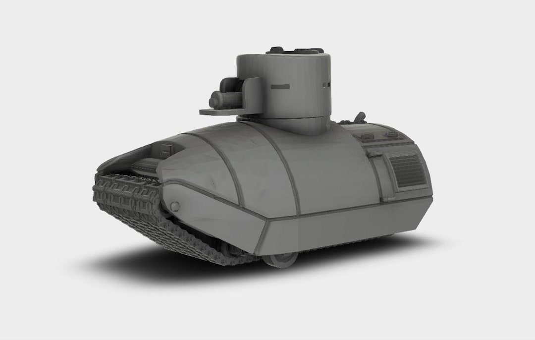 Vezdekhod Tank Prototype USSR 1914 WW1 Kit 3D Printing Wargaming ...
