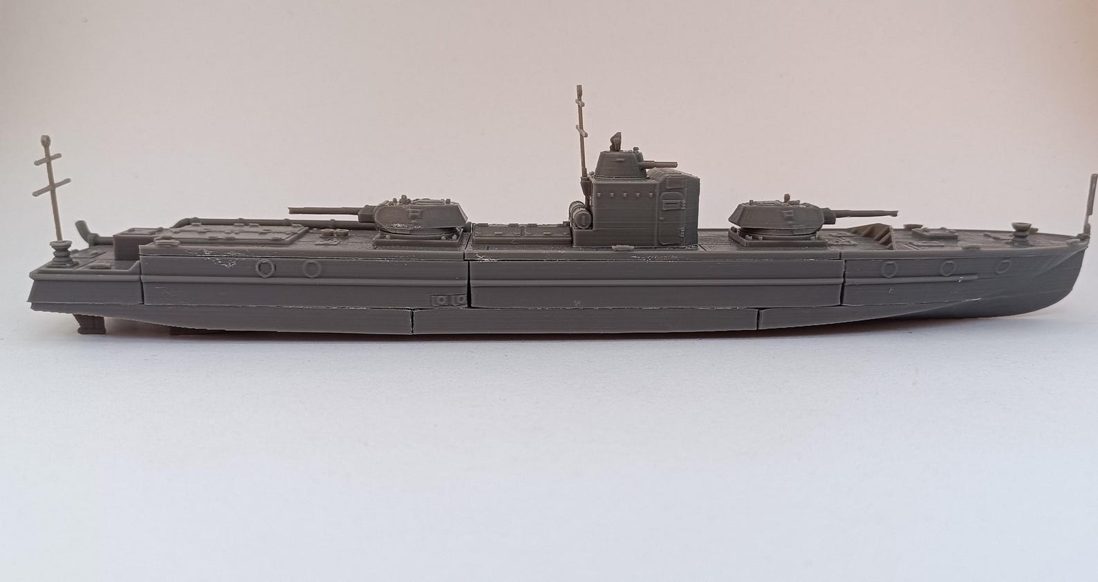 Bronekater BK 1124 Armored Patrol Boat USSR Kit 3D Printing Wargaming ...