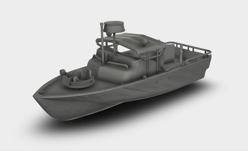 31 Ft Patrol Boat Riverine (PBR) Mark II USA Vietnam Kit 3D Printing ...