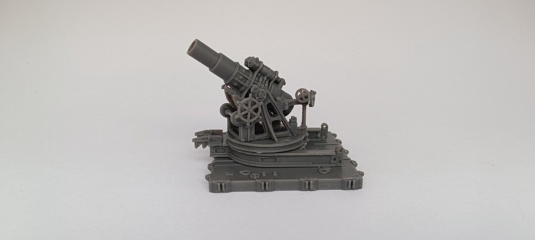 30.5 Cm M.11 Mortar Skoda 305 Mm Howitzer WW1 Kit 3D Printing Wargaming ...