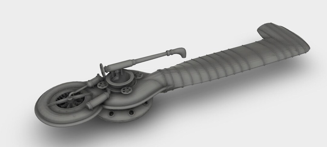 Papin-rouilly Gyroptere Monocopter 1914 Kit 3D Printed Wargaming ...
