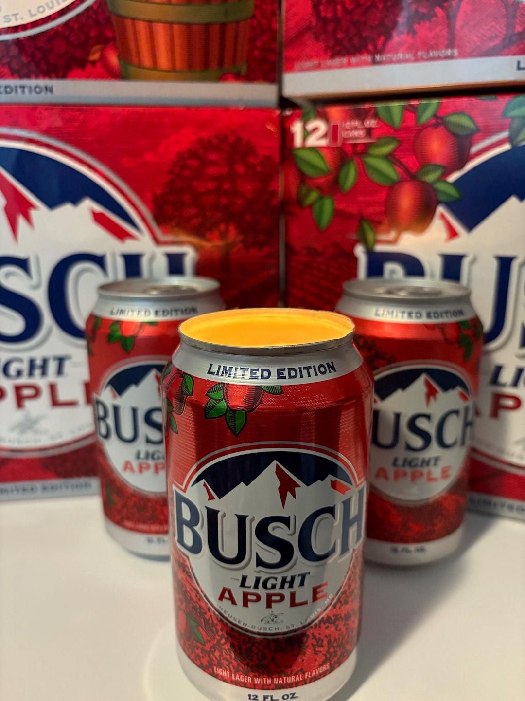 Busch Apple Candle BAPPLE Fans It’s Back 2025 Bapple Busch Beer Busch ...