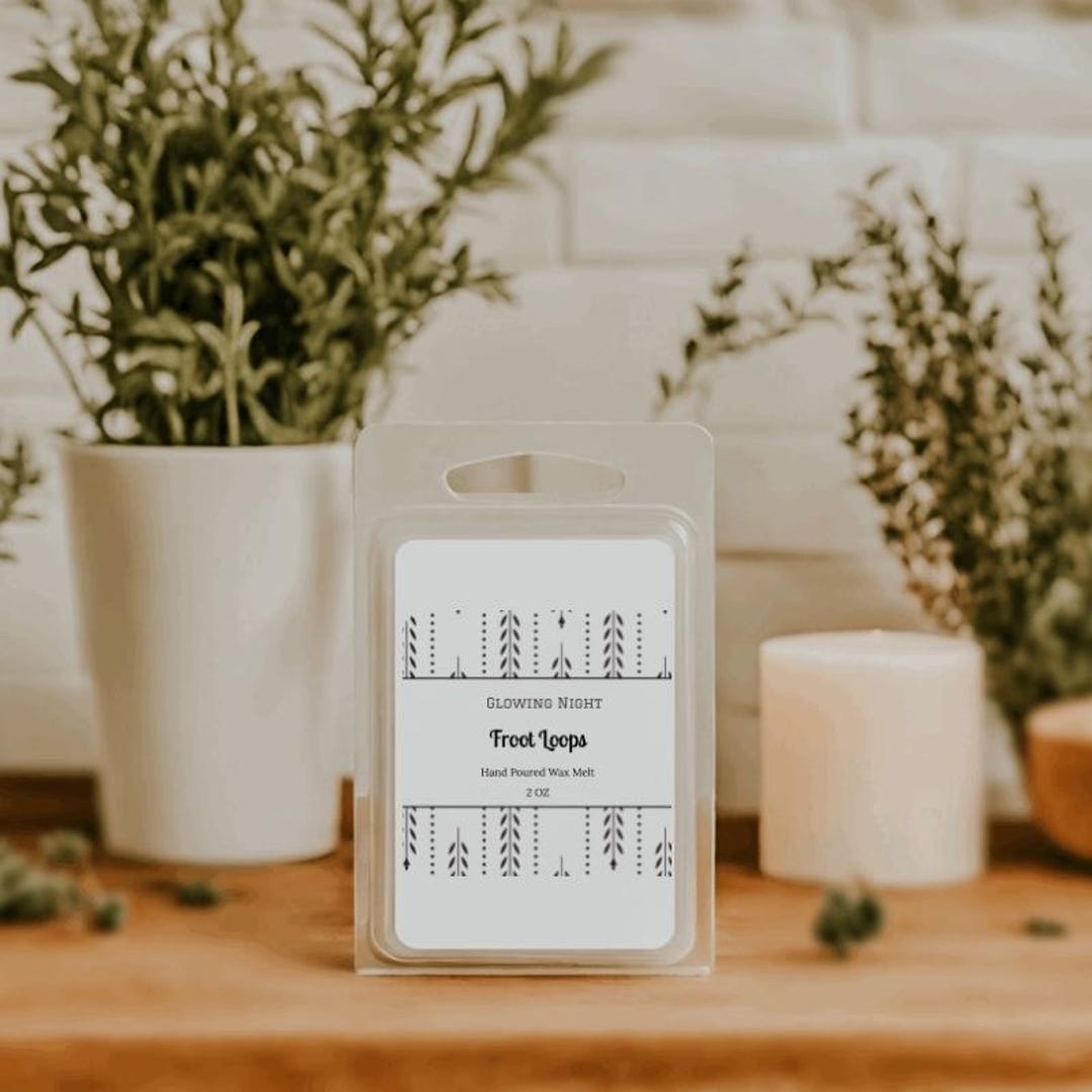 Froot Loops Wax Candle Fun Colorful Sweet Fruity Scented Unique Home ...