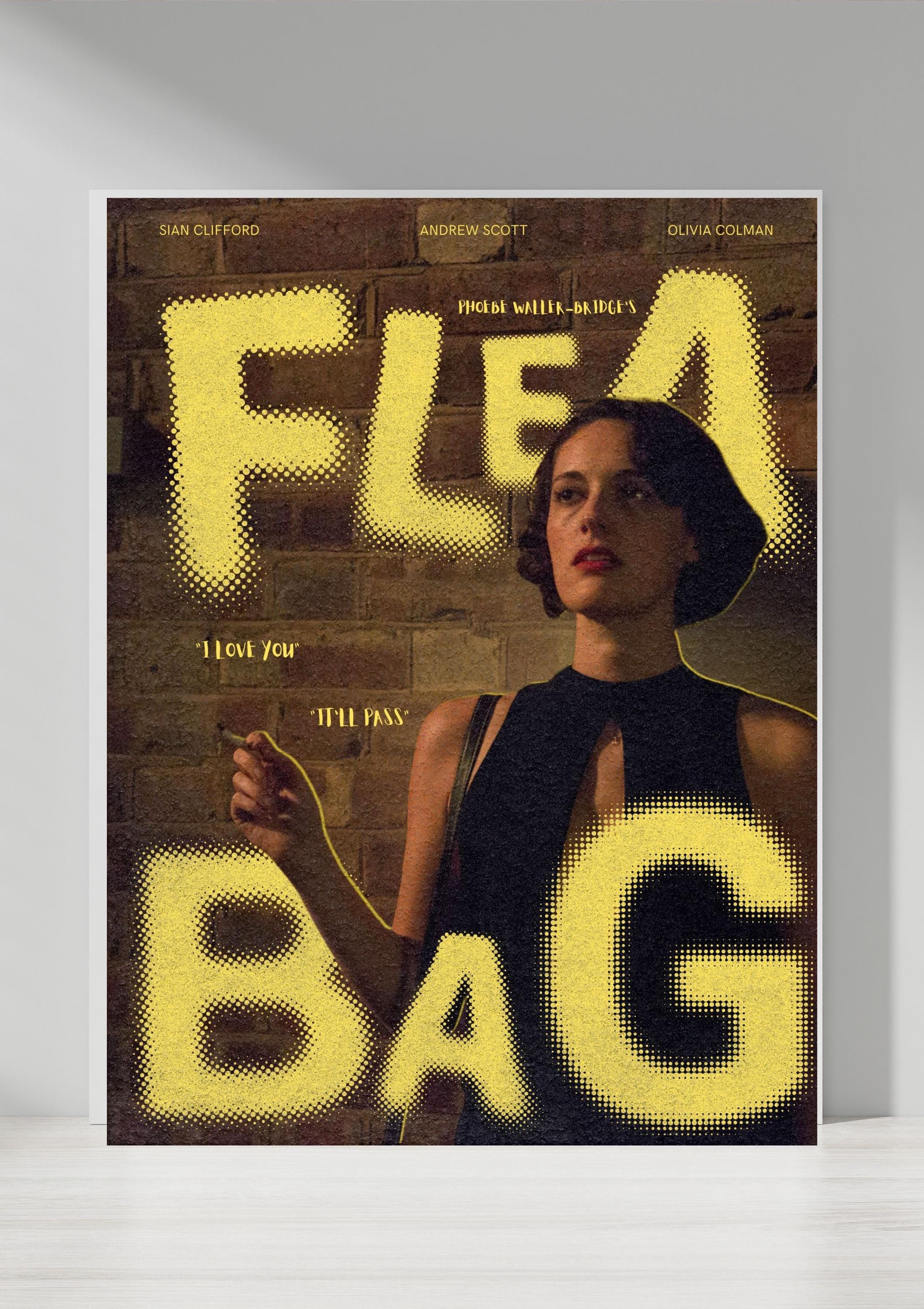 Fleabag Poster, Tv Series Poster, Retro Poster, Vintage Poster, Wall ...