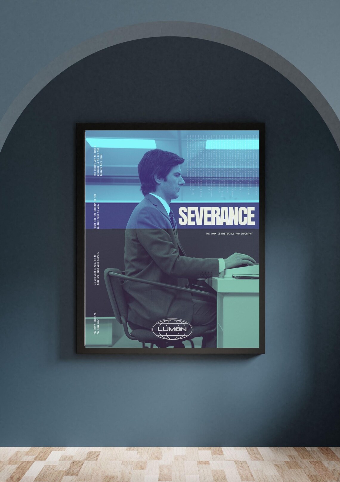 Severance Poster / Adam Scott / Digital Download / Wall Art / TV Show ...