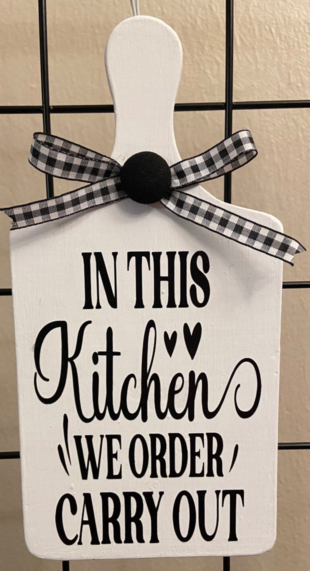 In This Kitchen We Order Carry Out Sign - Etsy