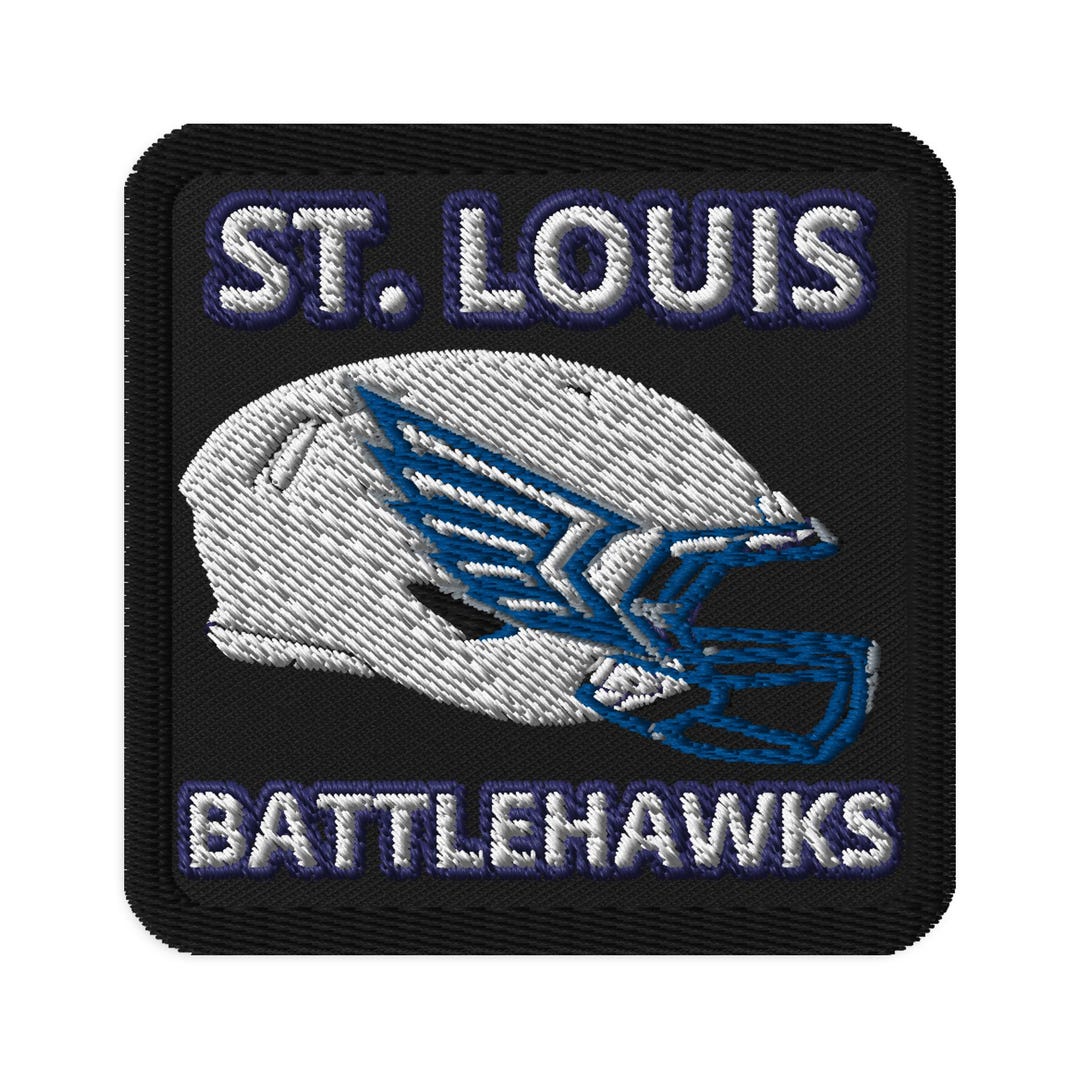 St. Louis Battlehawks Embroidered Patches - Etsy