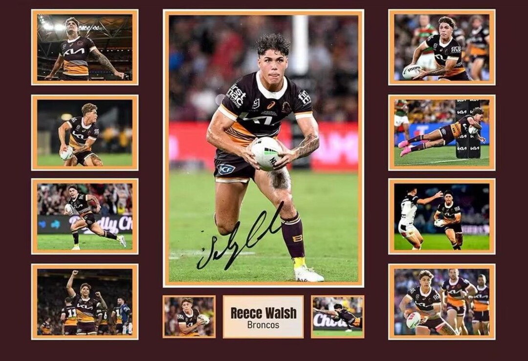 Reece Walsh Signed Poster - Etsy