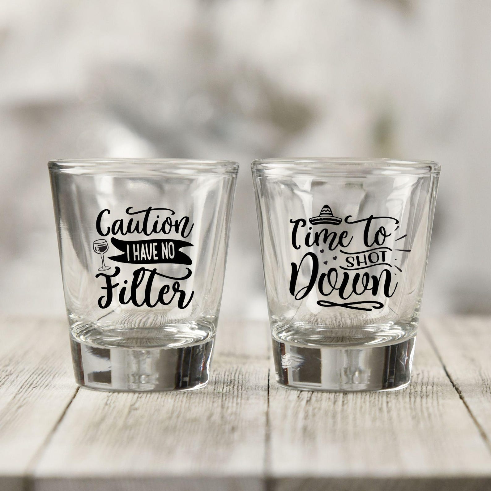 Shot Glass Svg, Tequila Glass Svg, Funny Shot Glass Sayings Bundle, 50 ...