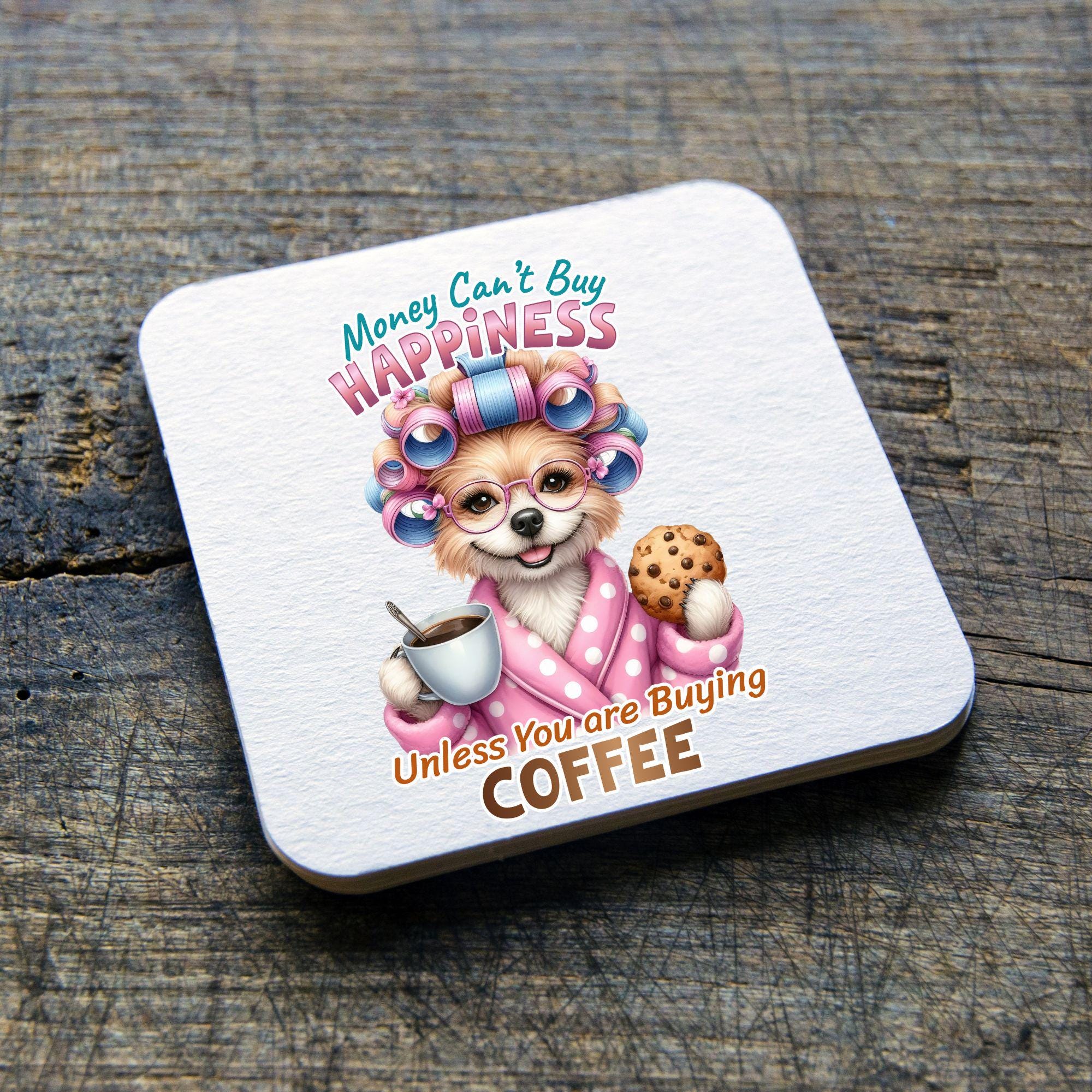 Funny Coffee Coasters PNG Bundle: Sarcastic Designs (digital Download ...