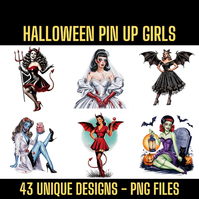 Vampire Pin up Model - Etsy