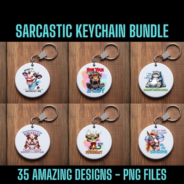 Funny Keychains - Etsy