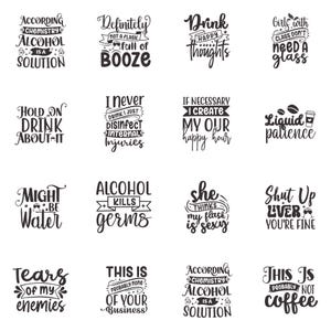 Flask Sayings Svg Bundle, 50 Designs (png, Eps, Dxf) - Etsy