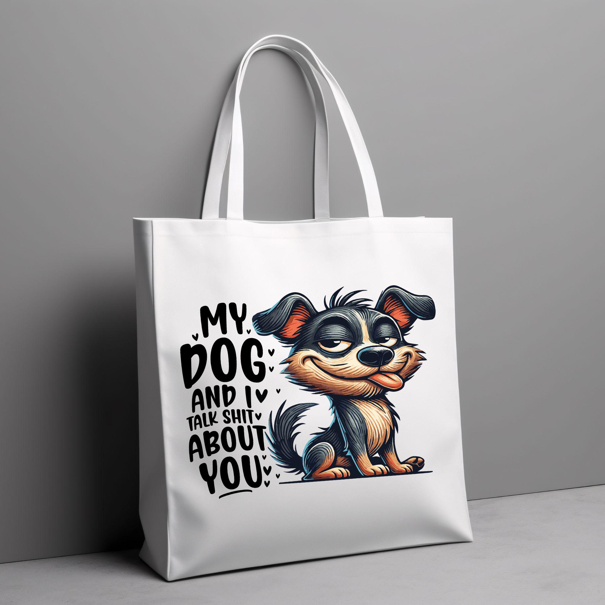 Funny Sarcastic Tote Bag PNG Bundle: 40 Unique Designs (digital ...