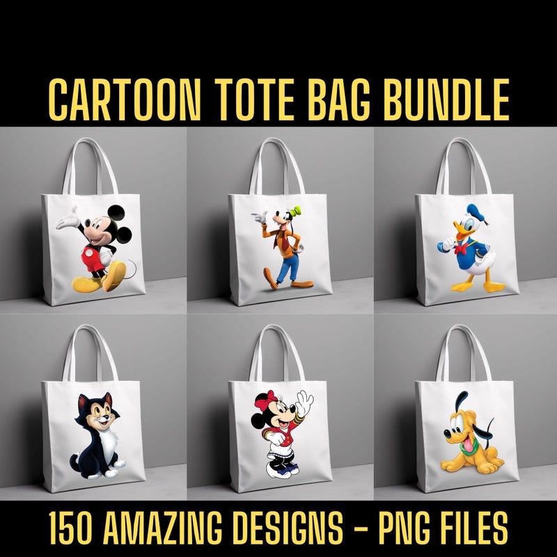 Cartoon Bags - Etsy UK