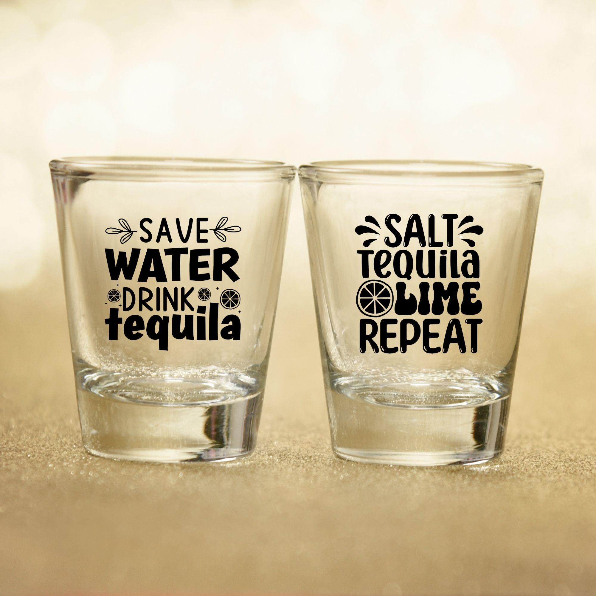 Schnapsglas svg, Tequila Glas svg, lustiges Schnapsglas Sprüche Bundle, 50 tolle Designs, SVG ...