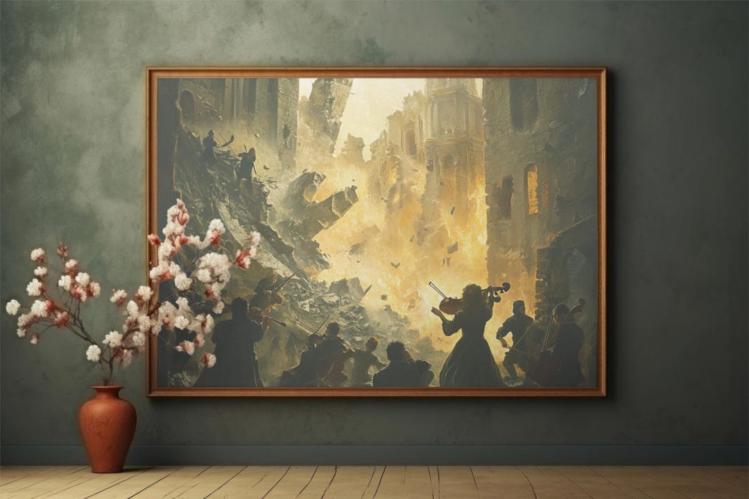 Walls of Jericho Art Print | Faith-inspired Christian Digital Download ...