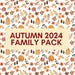 Autumn / Halloween 2024 Family Pack - Etsy