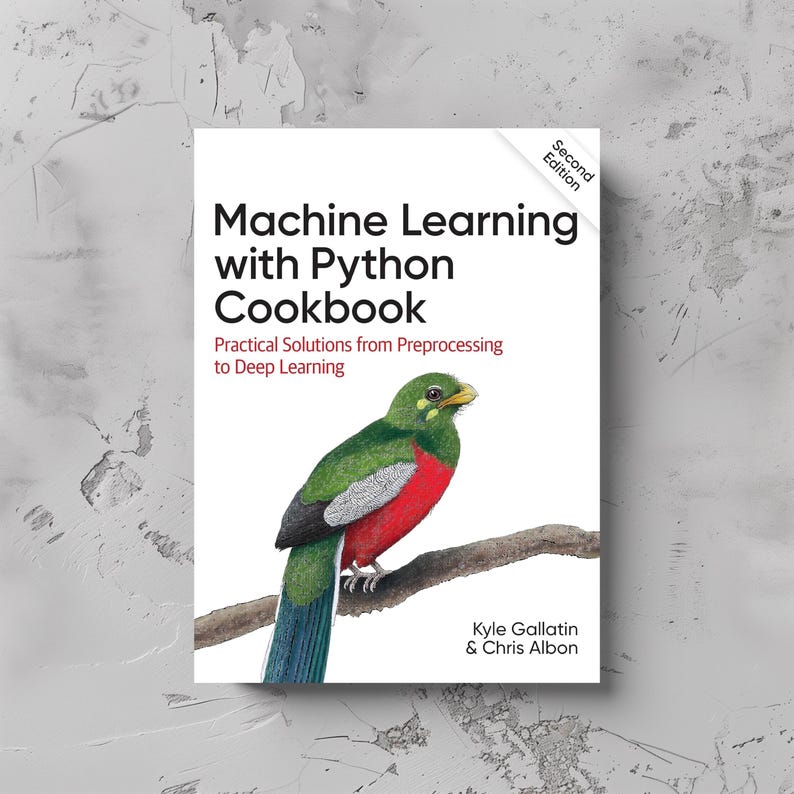 Machine Learning With Python Cookbook - Etsy