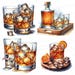 50 Watercolor Alcohol Clipart Bundle, Bar Menu, Champagne Clipart ...