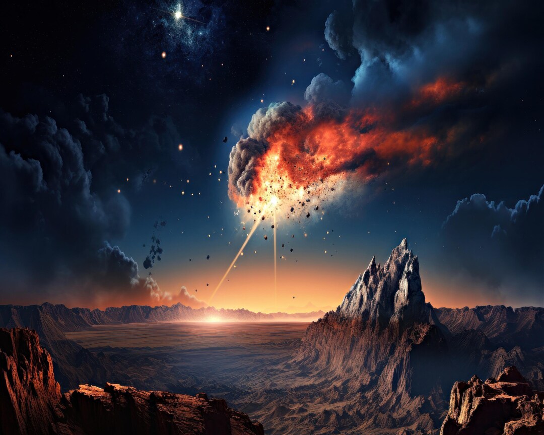 8x10 Space Wall Art/outerspace/universe/galaxy/planet/photograph ...